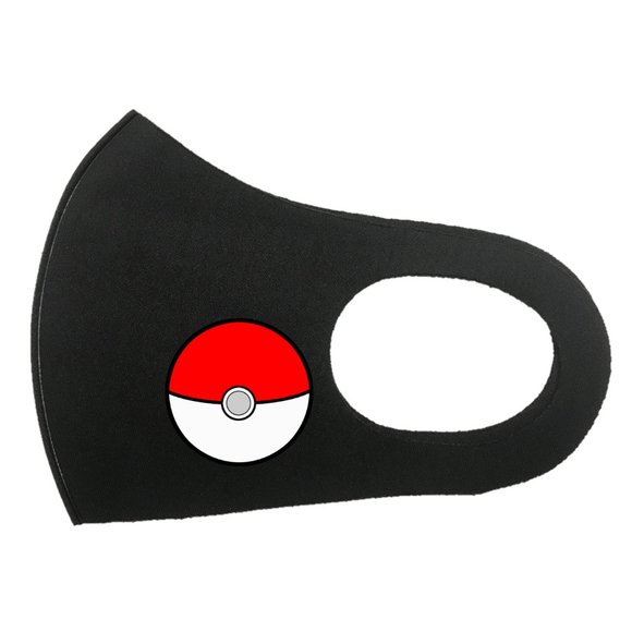 Handmade | Accessories | Pokeball Pokemon Face Mask Washable Reusable ...